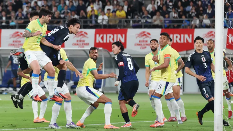 Japan vs. Brazil score: International friendly highlights, stats ...