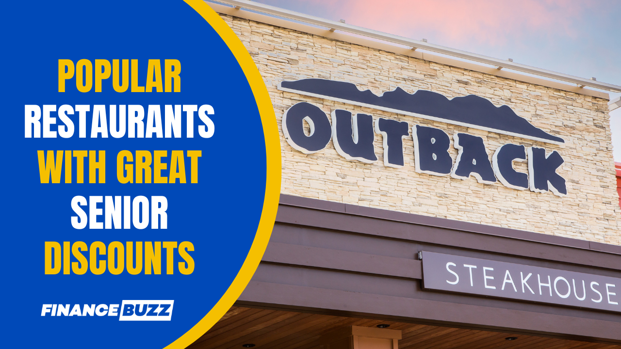 15 Popular Restaurants That Offer Amazing Senior Discounts