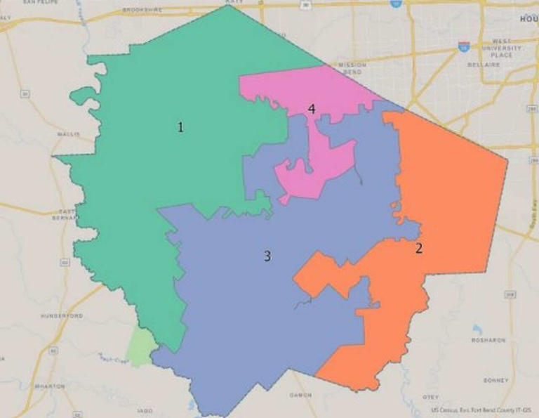 Fort Bend Commissioners Approve New Precinct Map After Heated Meeting