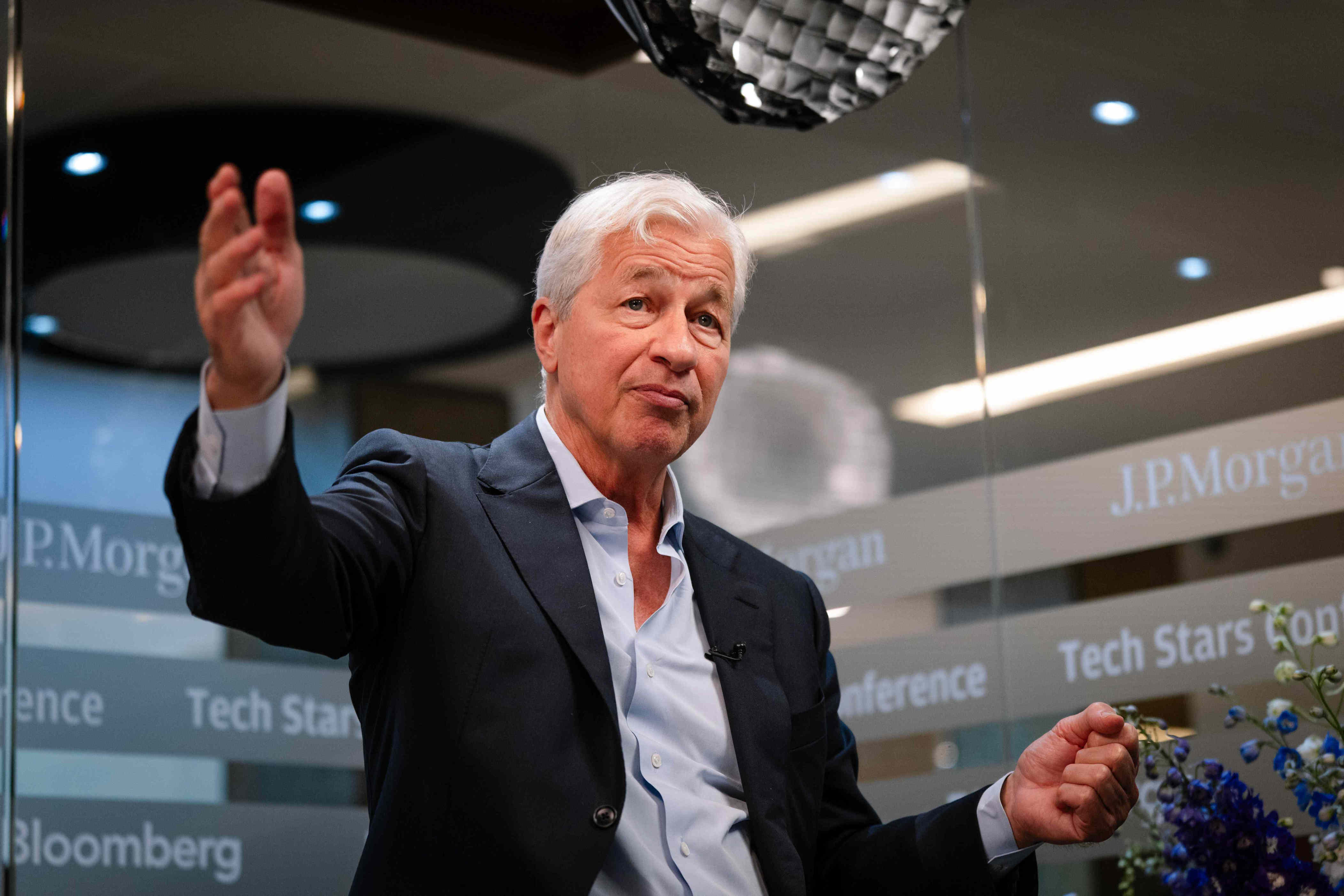 JPMorgan CEO Jamie Dimon Says There's a 'Heightened Degree of Uncertainty'