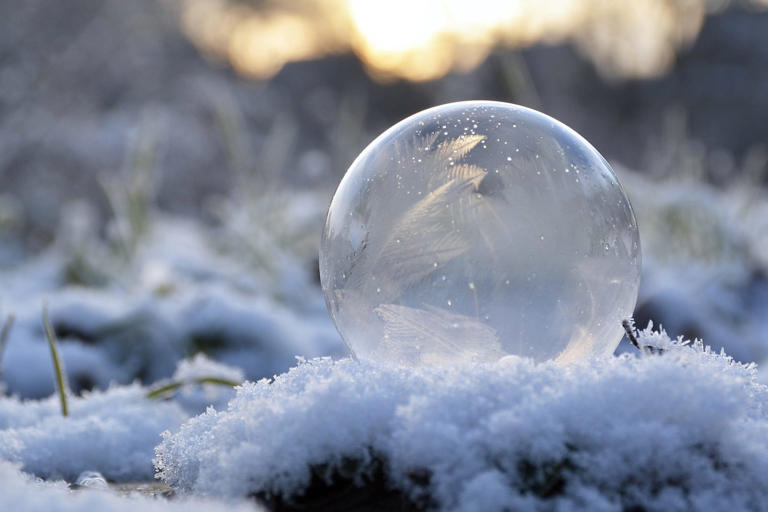 Scientists discover new form of ice that freezes at room temperature