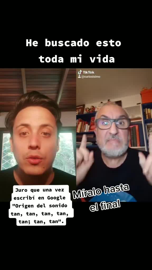 #dúo con @curiosisimo | Origen del sonido tan, tan, tan, tan, tan, ta