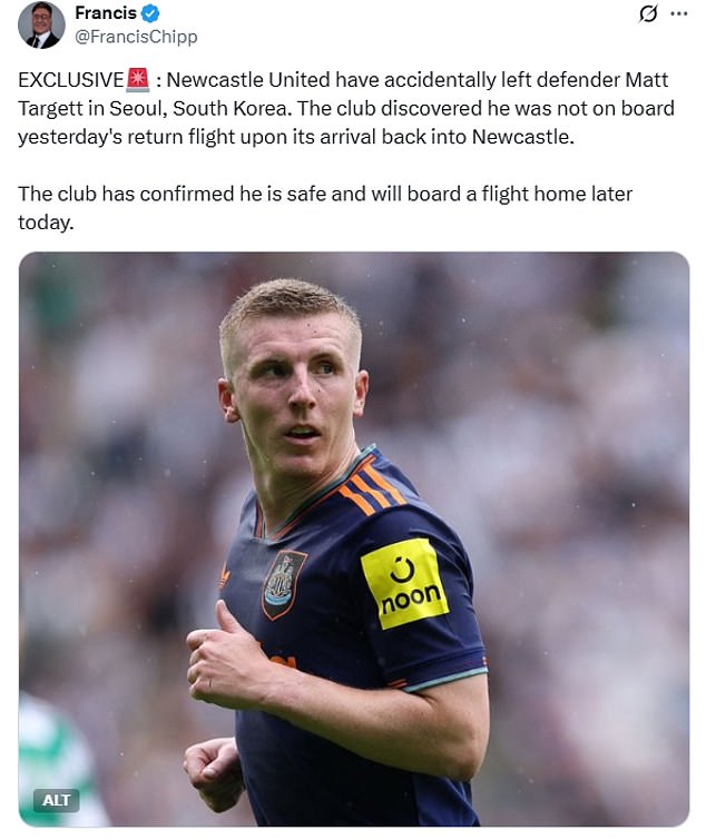 BBC presenter issues response after sharing fake news Newcastle star ...