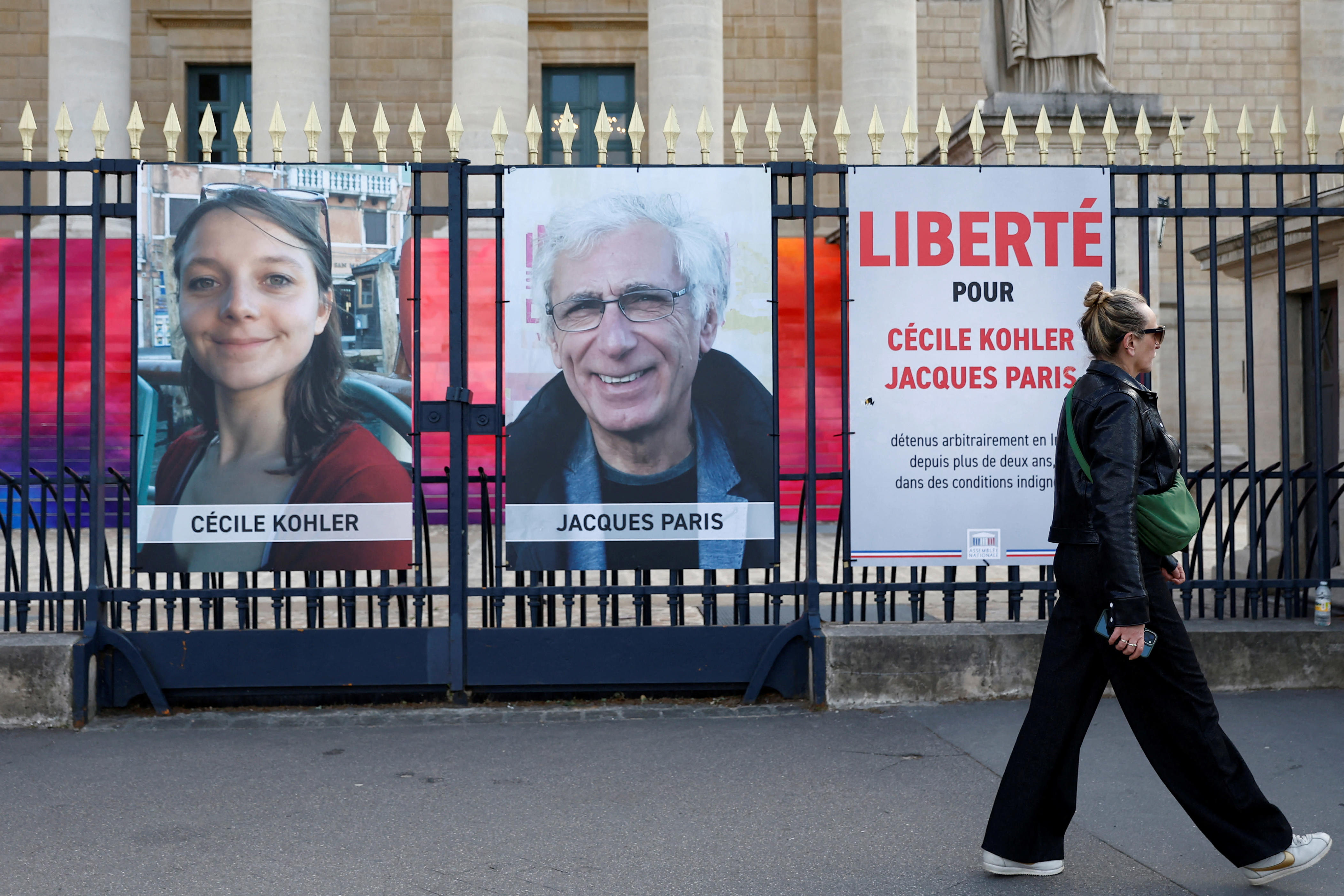 Iranian court gives lengthy jail sentences to two French accused of ...