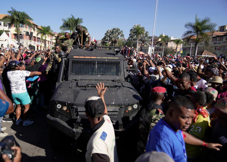 Military colonel announces armed forces are taking control in Madagascar