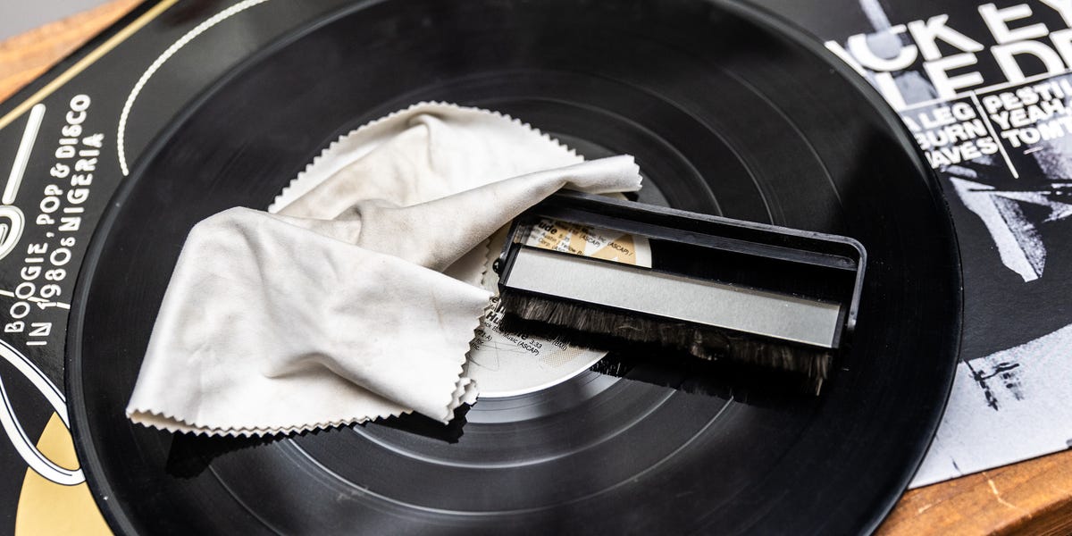 Just picked up a dusty collection of used records? Here's how to clean ...