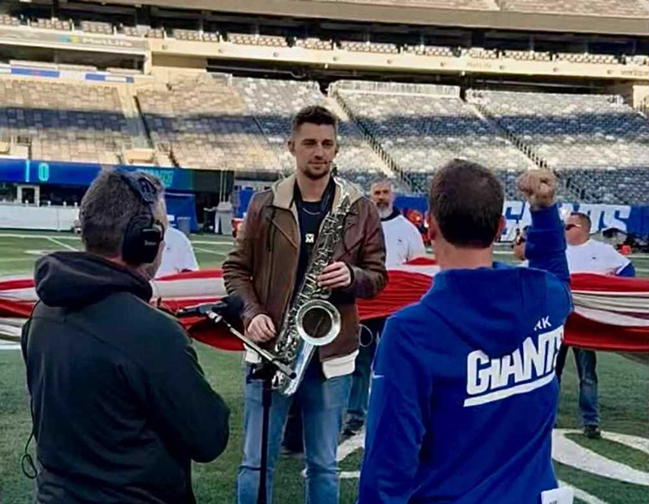 A Moment For The Sax: Crowd Goes Nuts For New Rendition Of National ...