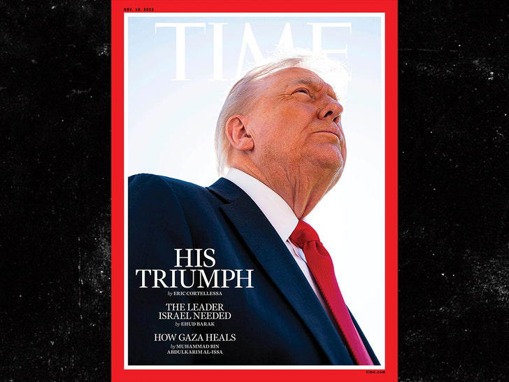Donald Trump Slams TIME Magazine Cover Photo