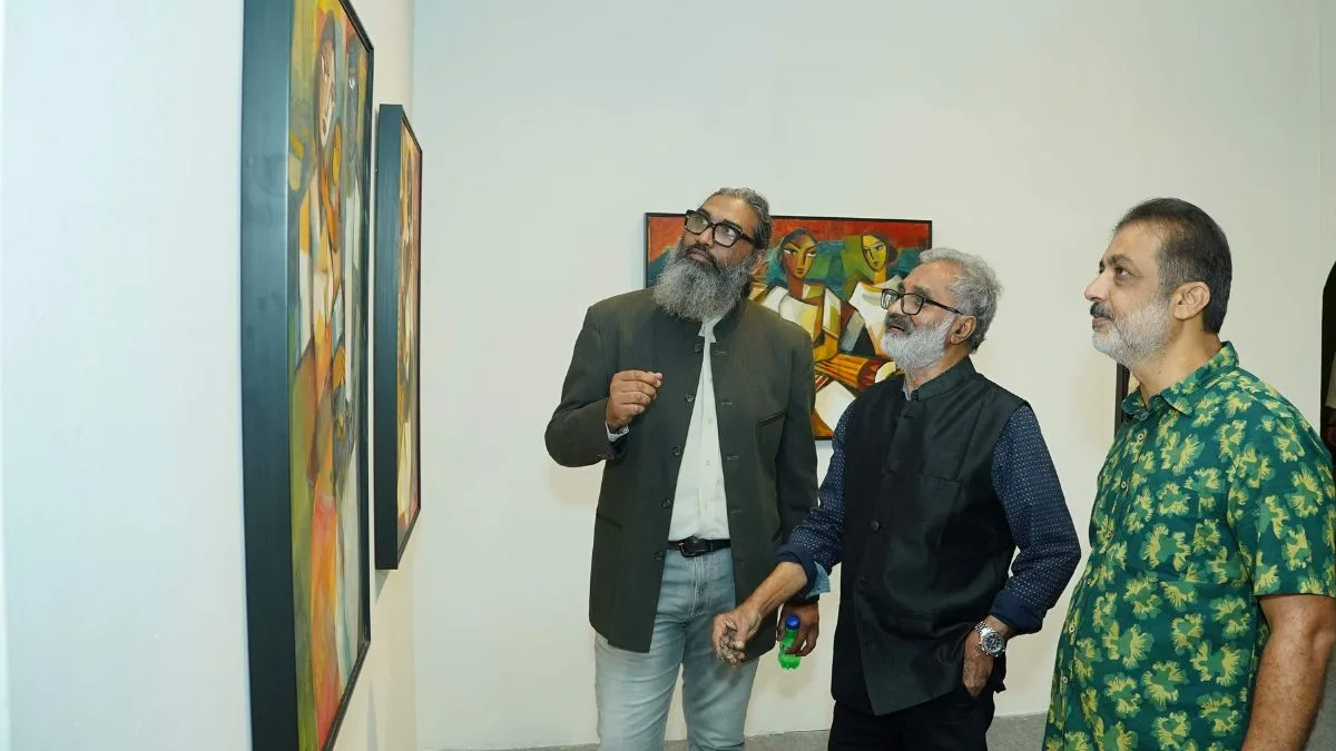 Sri Lankan artist Raja Segar debuts in Delhi with ‘Rhythmic Sagas’