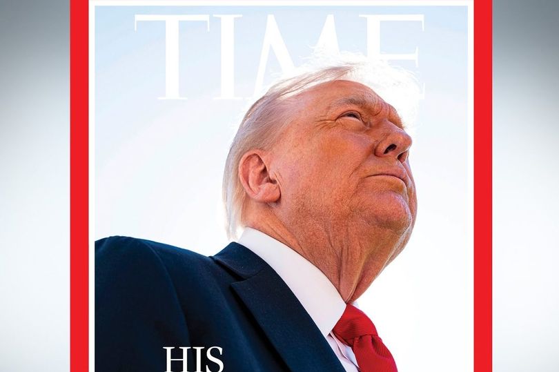 Trump declares his Time Magazine cover 'worst of all time' as he ...