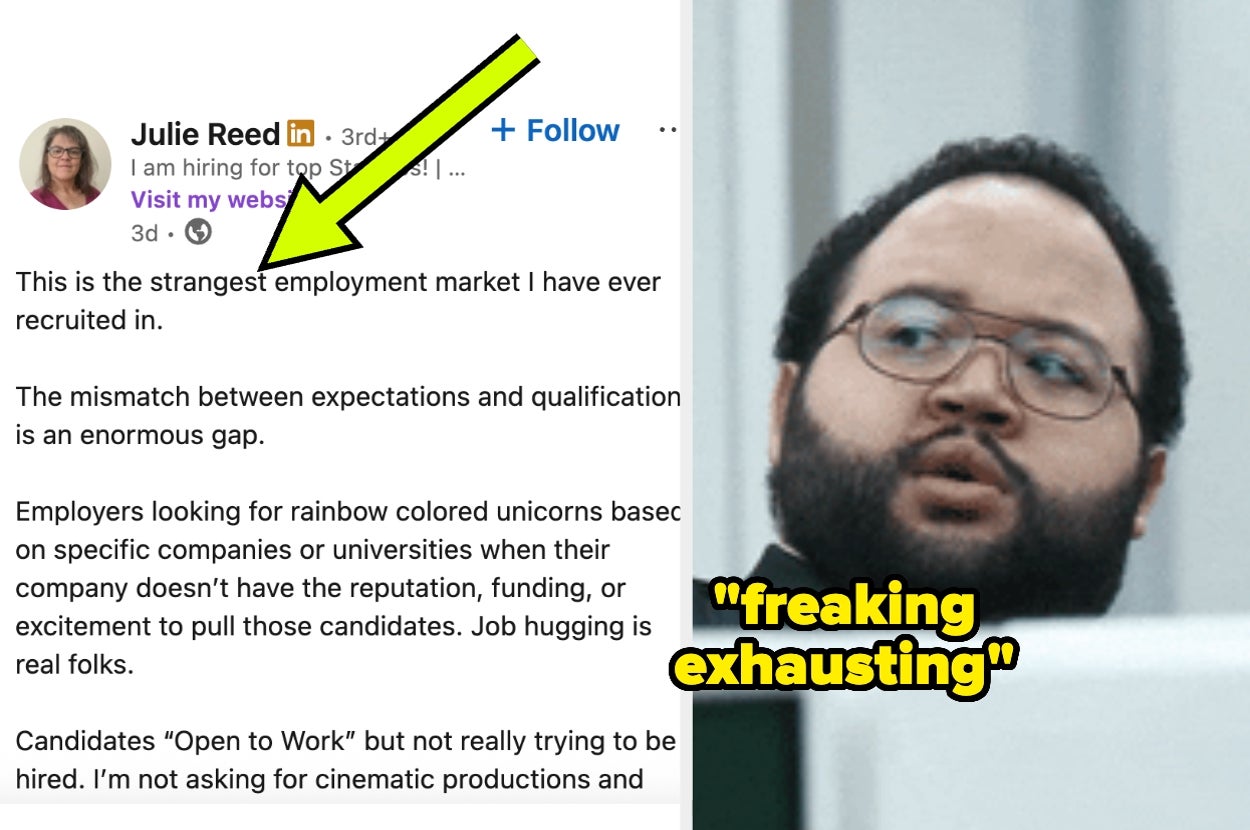 This Recruiter Is Going Viral For Explaining Why We're In The ...