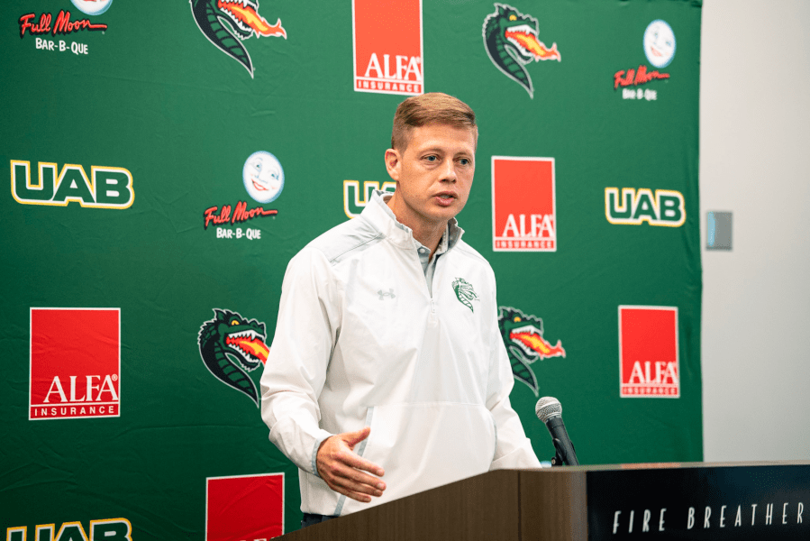 UAB interim head football coach has high hopes