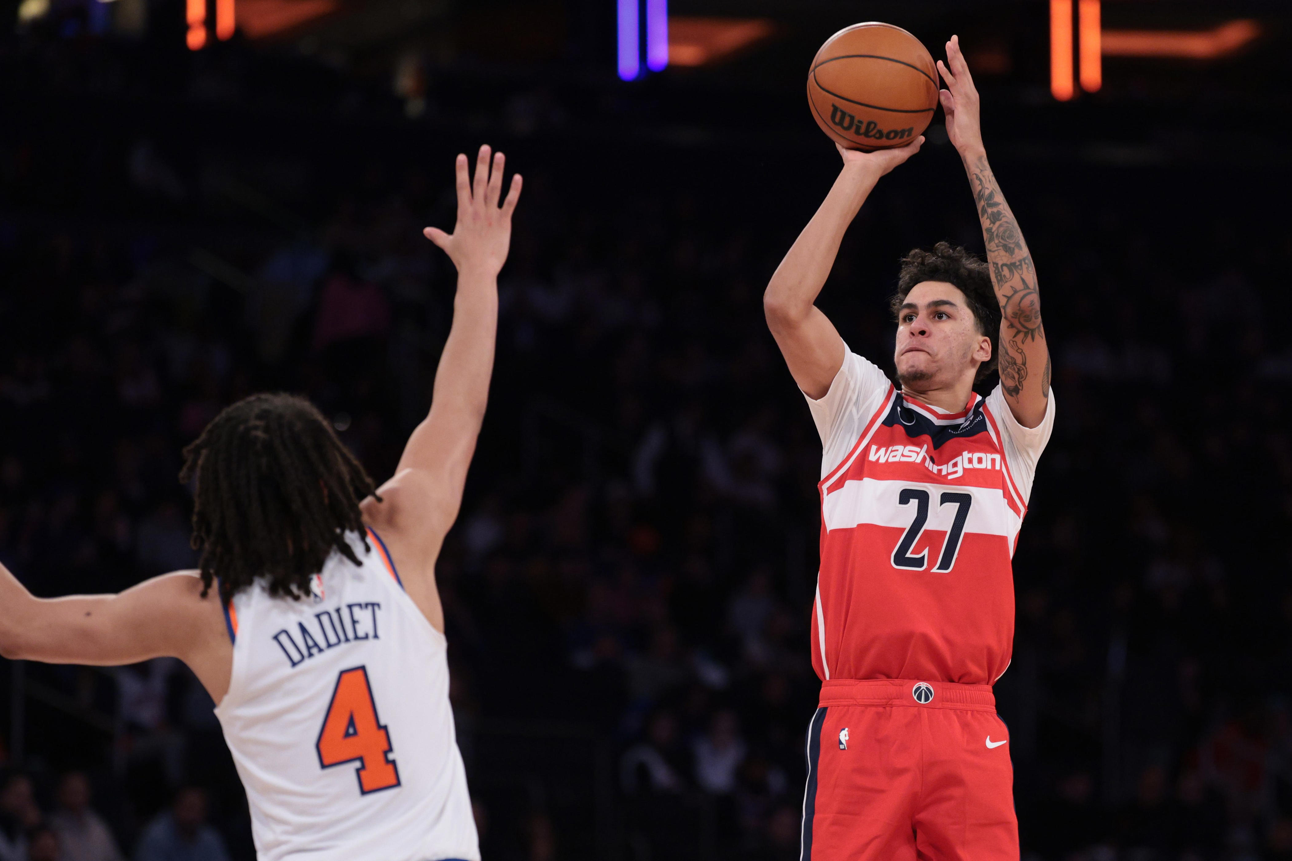 Wizards' Will Riley praised after second preseason game: 'He has got a ...