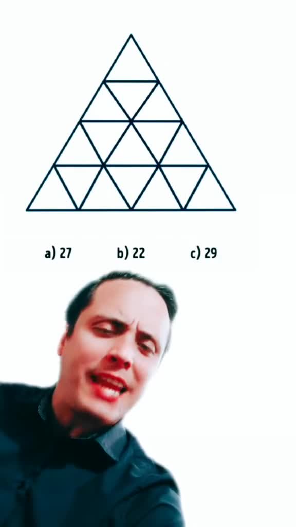 ¿Cuántos triángulos hay en esta imagen?