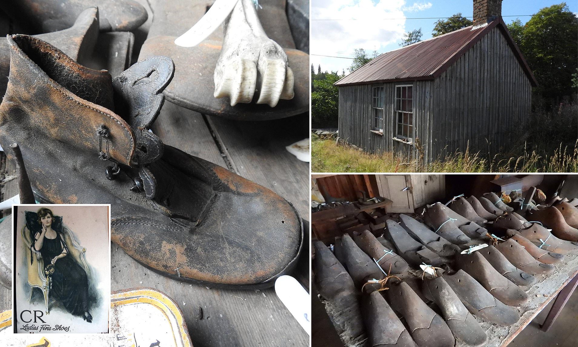 Frozen in time, historic shoemaker's shop from a bygone age is brought ...