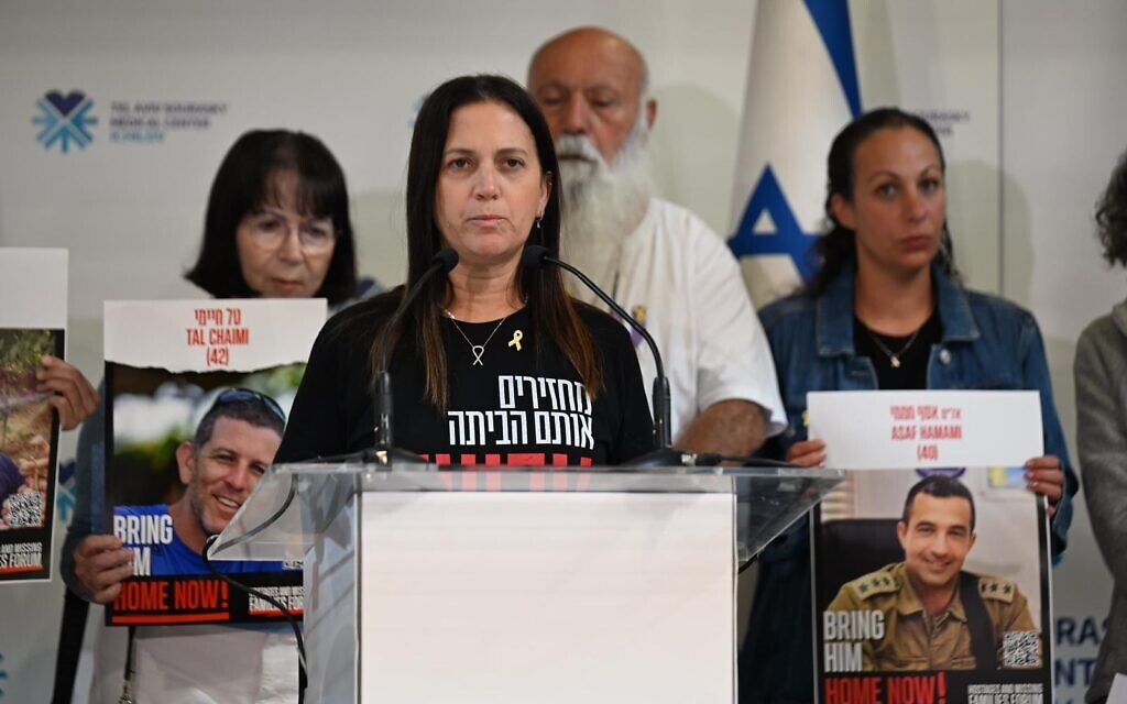 Hostage mother Anat Angrest: ‘The deal that returned my Matan was ...