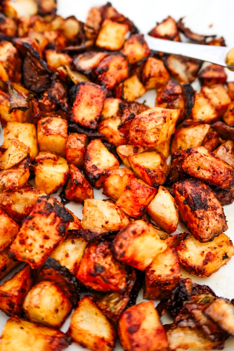 Air Fryer Fried Potatoes and Onions (Firecracker Seasoned!)