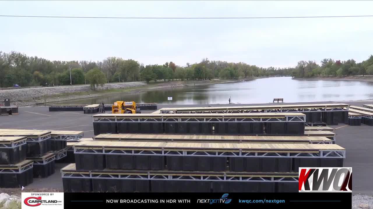 Sunset Marina begins installation of new 400 dock structure