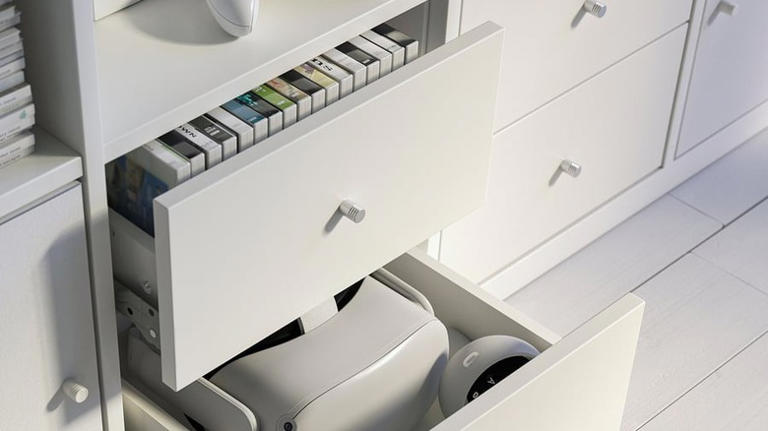 The Smart IKEA KALLAX Accessory That Keeps Board Games Neat & Tidy
