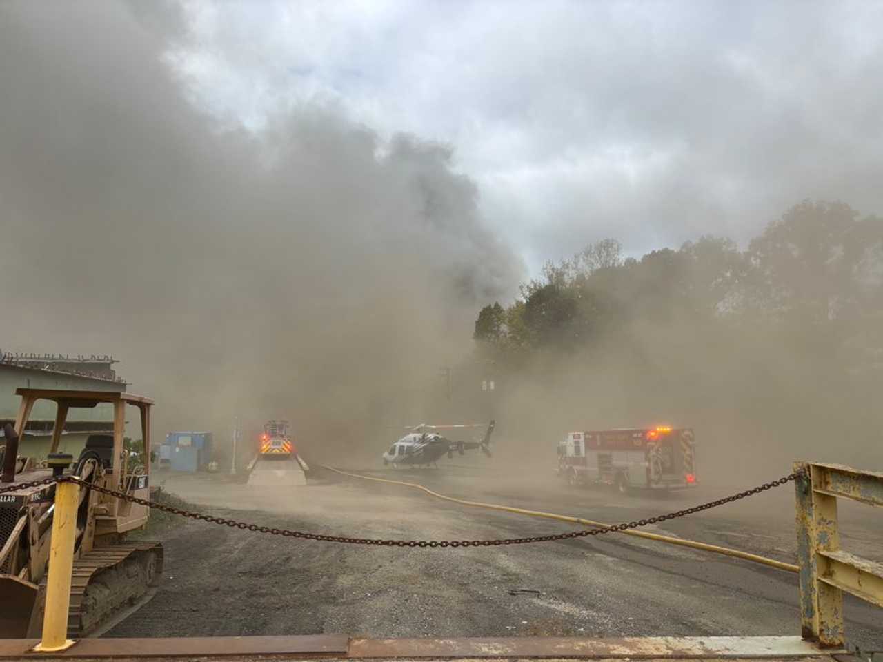 ‘Shelter In Place’: Several Hurt As Virginia Recycling Yard Blaze Shuts ...
