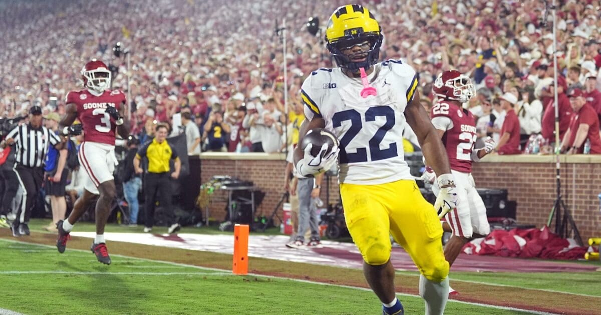 Sherrone Moore optimistic but non-committal on Justice Haynes, Trey ...