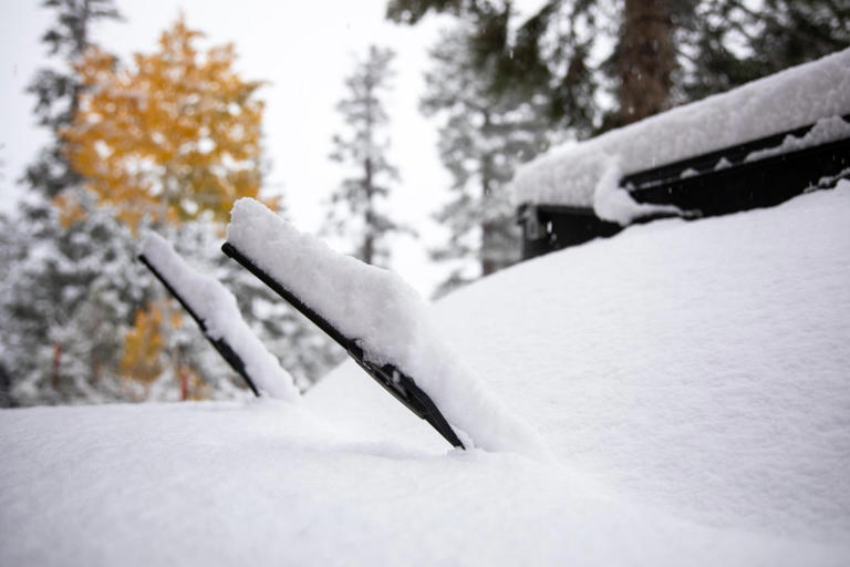 Mammoth Is Buried—October Blizzard Dumps 10+ Inches