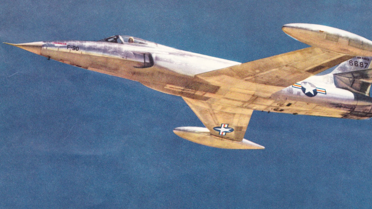 Lockheed XF-90: the jet that survived a nuclear blast