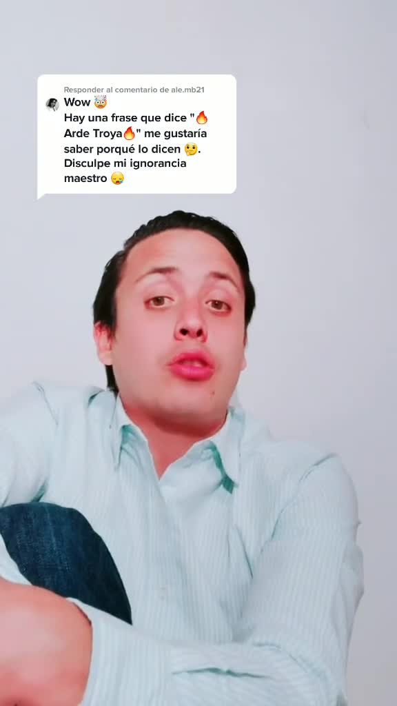 Responder a @ale.mb21 | ¡Arde Troya! #historia #español