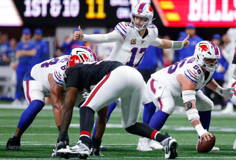 Josh Allen’s Behavior in Locker Room After Loss to Falcons Revealed