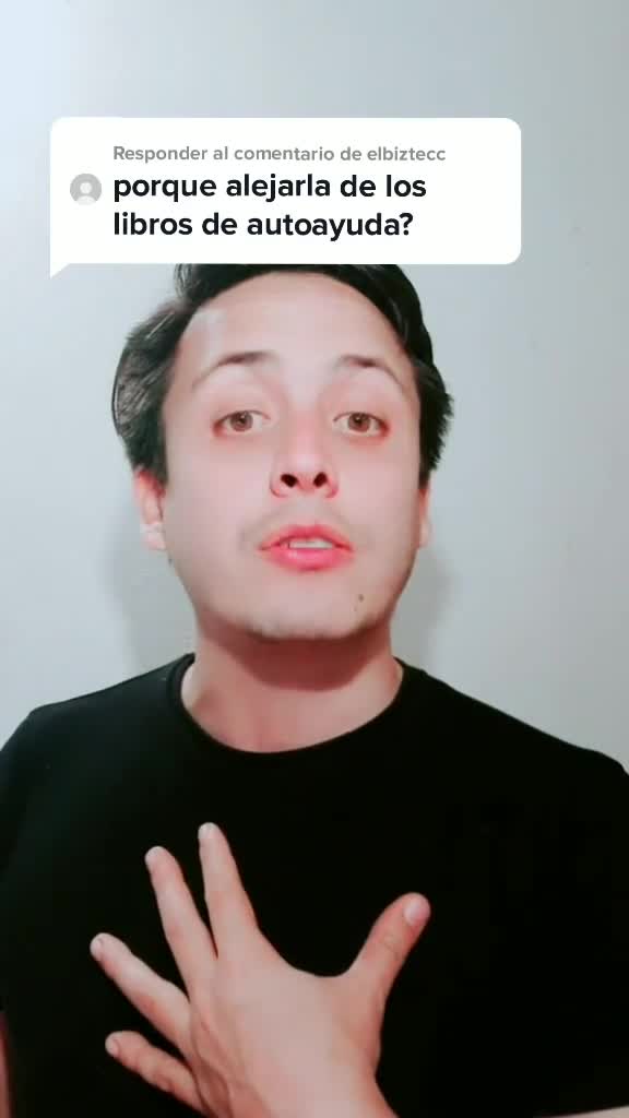 Responder a @elbiztecc | Gracias por tu pregunta | #Libros de autoayu