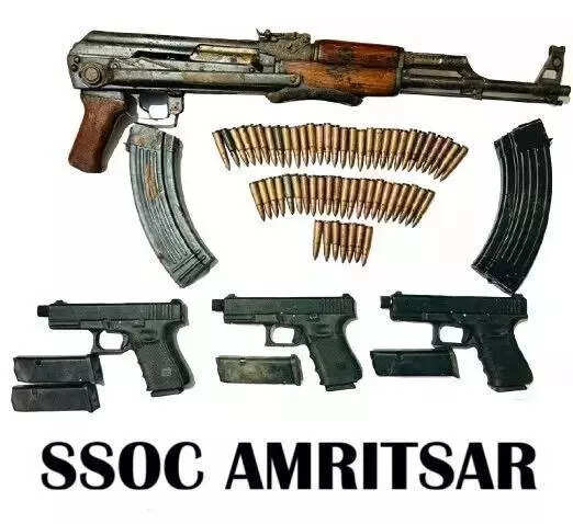 AK-47, 3 handguns seized in Amritsar, says Punjab’s top cop