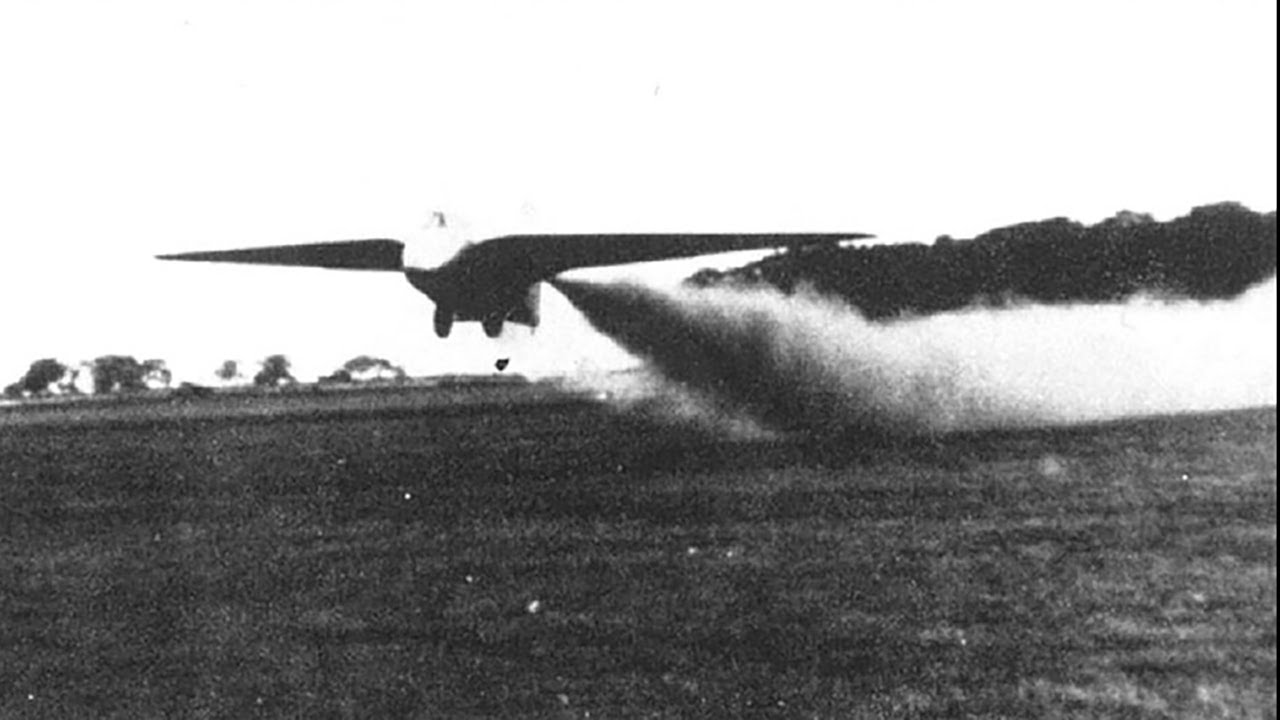 Messerschmitt Me 163 Komet Test Crash: The Devil's Sled
