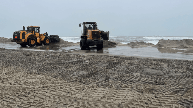 NC 12 closed between Marc Basnight Bridge and Rodanthe due to ocean ...