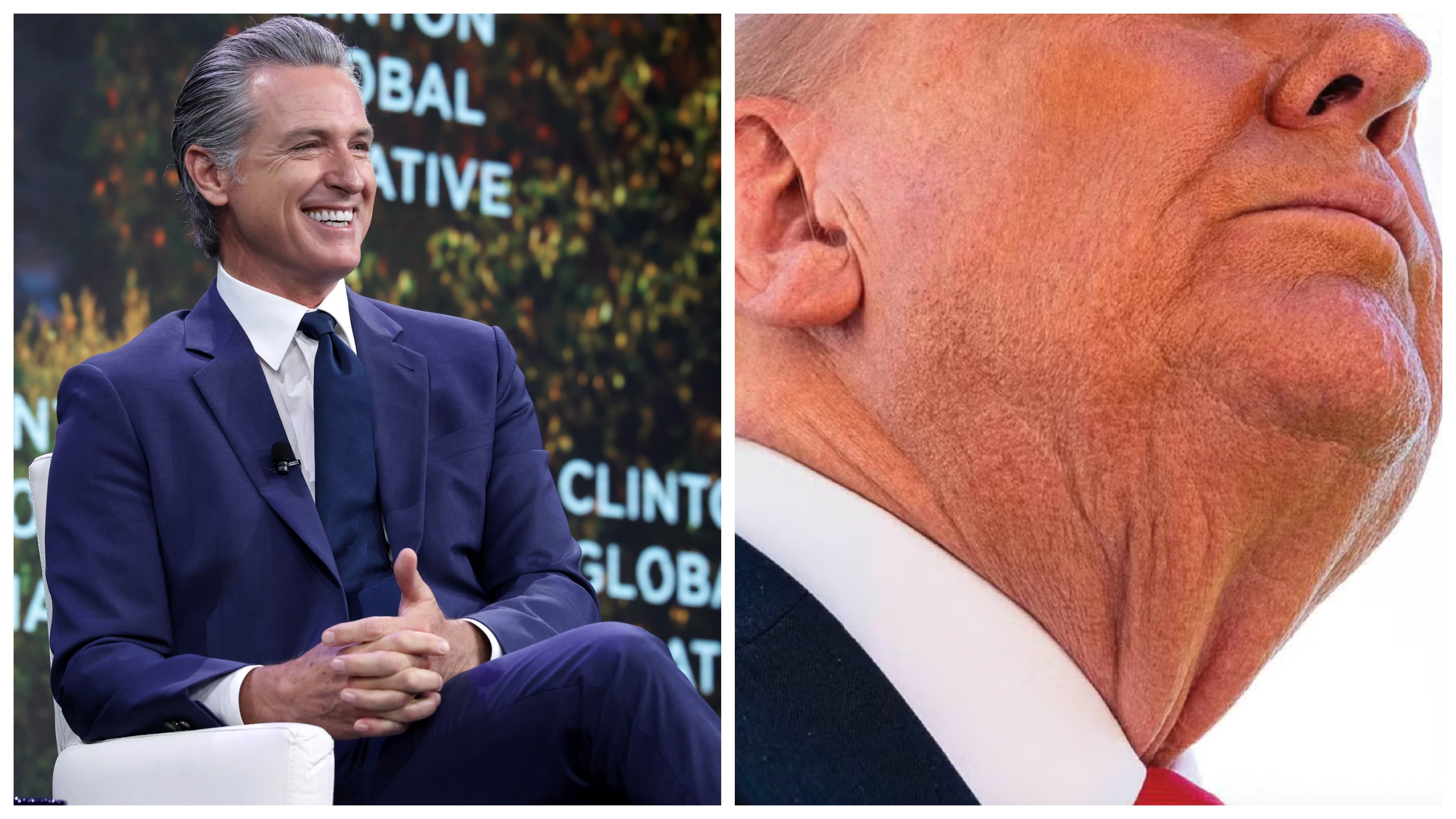 Gavin Newsom Trolls Trump With Touch-Up of TIME Cover Photo