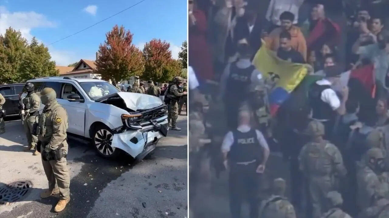 WATCH: ICE Chase in Chicago Ends in Fiery Crash and Tear Gas Showdown