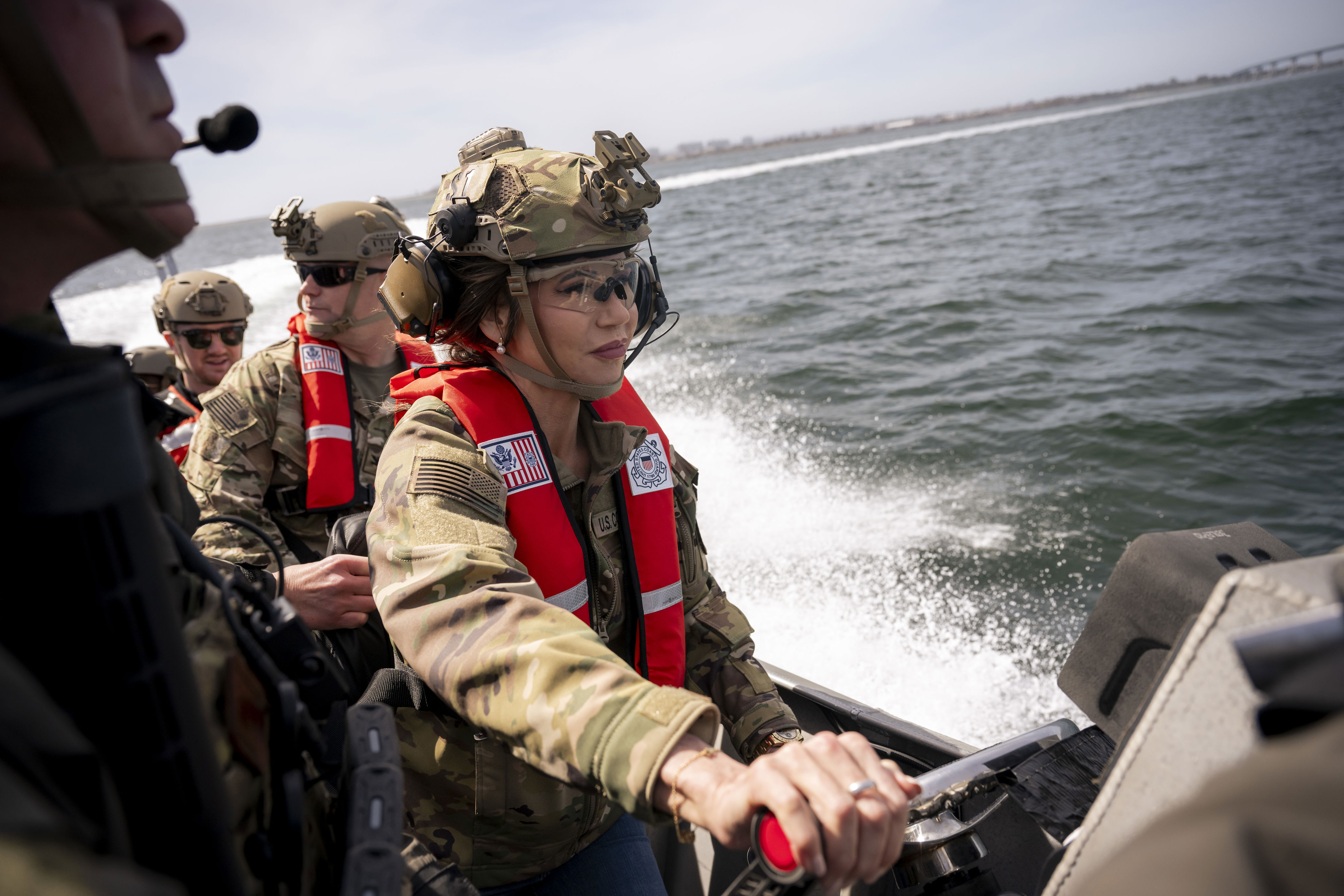 US Coast Guard will still get paid amid government shutdown, Noem says