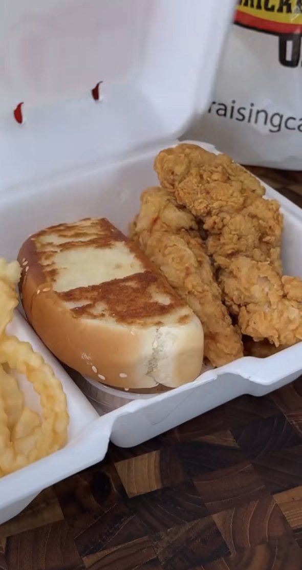 Raising Cane’s burrito