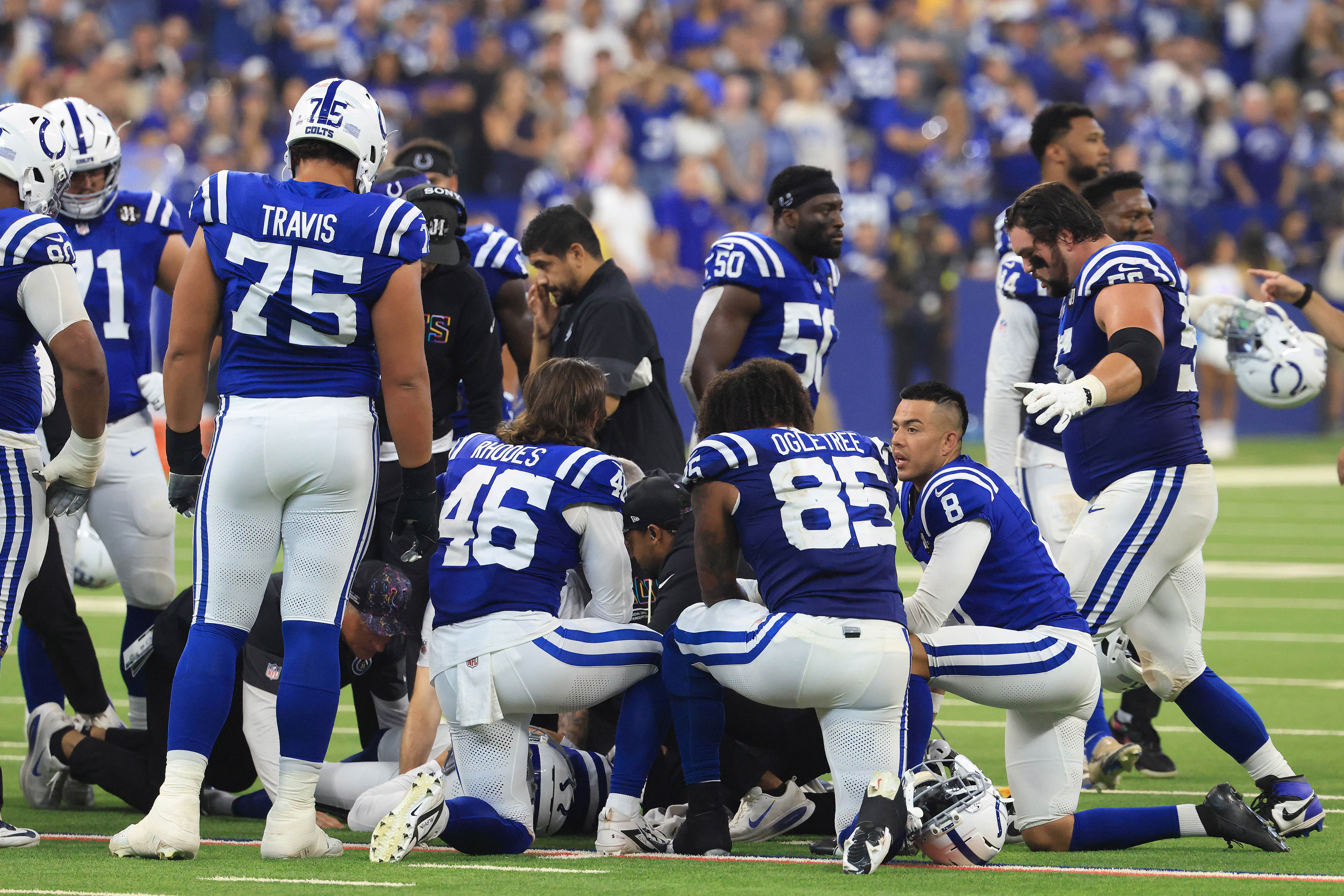 NFL punishes Raiders player who badly injured Colts kicker