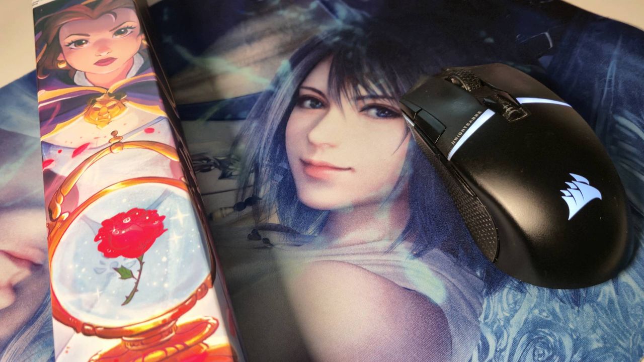 I swear by using TCG playmats as mouse pads, and that's never going to ...