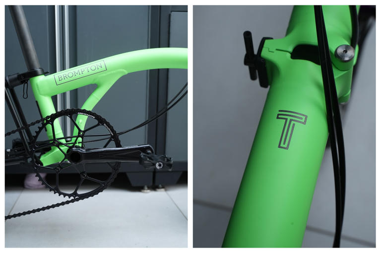 You think that's light, Brompton? Oleg at Twisted Wheels says, "hold my ...