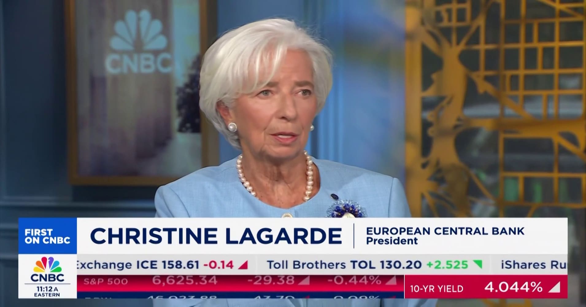 ECB president Christine Lagarde: There is momentum in the direction of ...