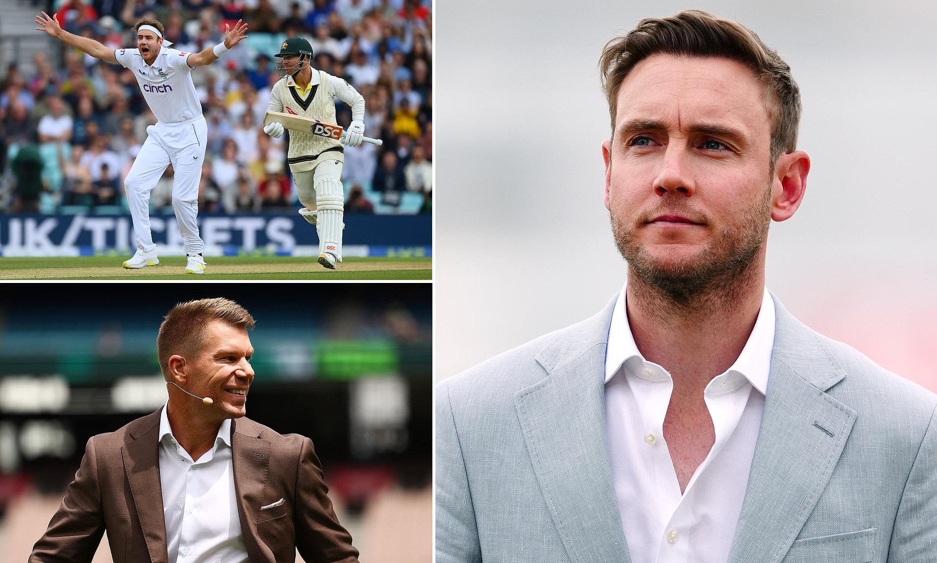 Stuart Broad hits back at old foe David Warner - and Australia's side ...