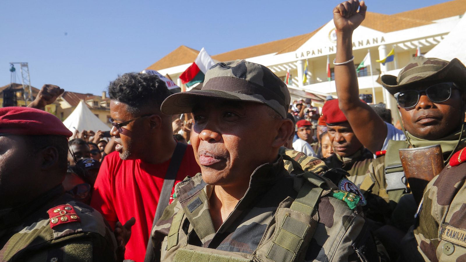 Armed forces taking control of Madagascar, military colonel says