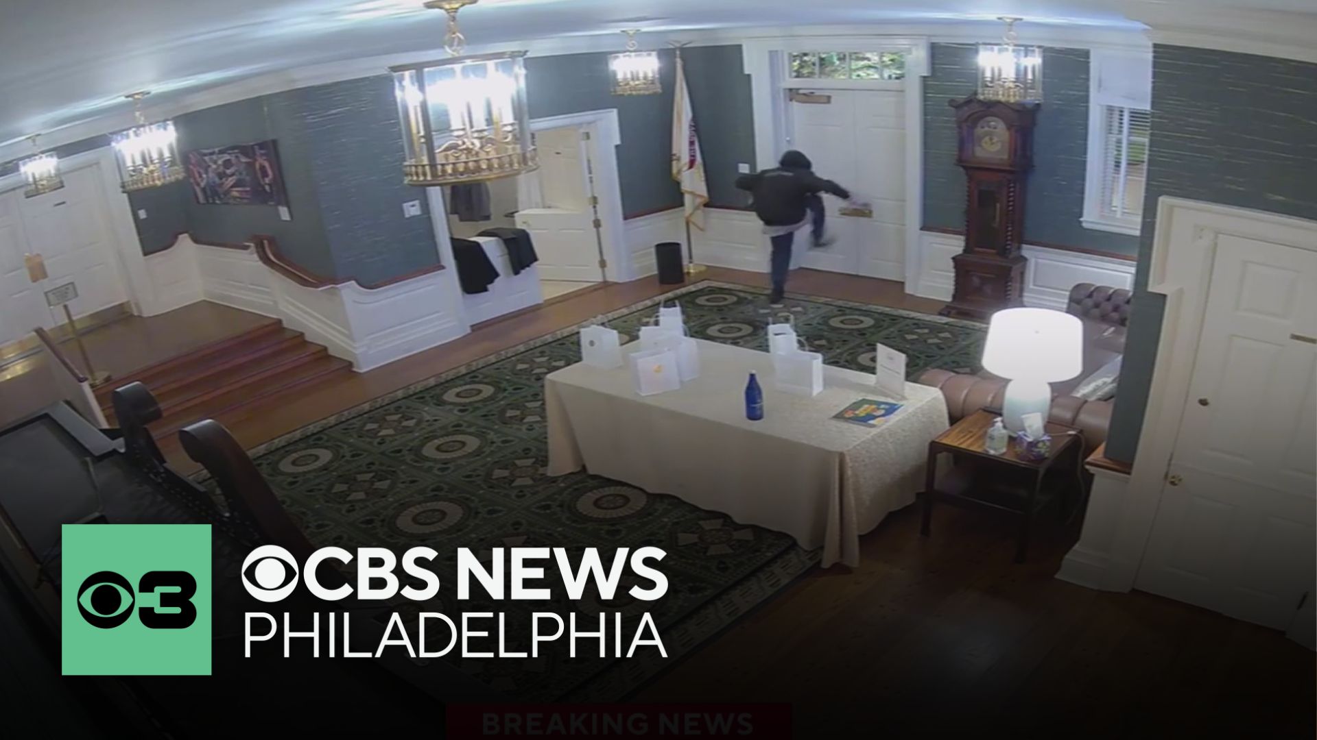 New video shows arson attack at Pennsylvania Governor's mansion