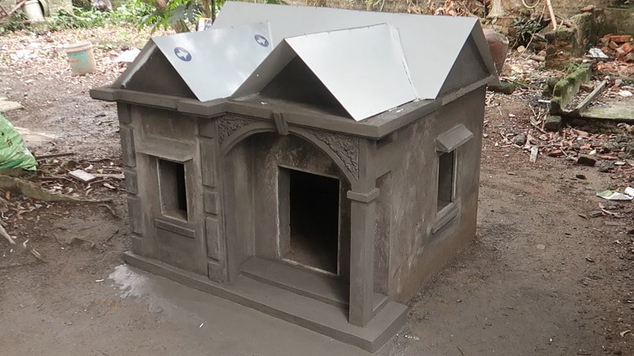 How I built a mini country house for my dog!