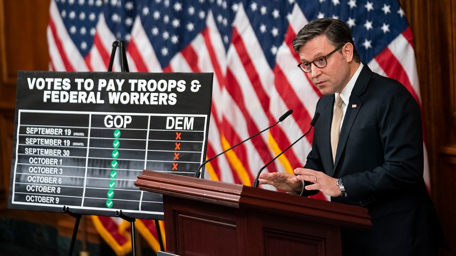 Speaker Johnson embraces Freedom Caucus tactics in shutdown fight