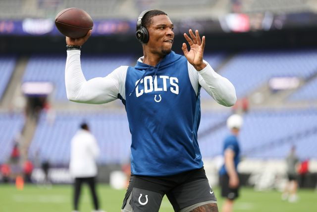 Colts Quarterback Anthony Richardson Involved in Freak Elastic Band ...