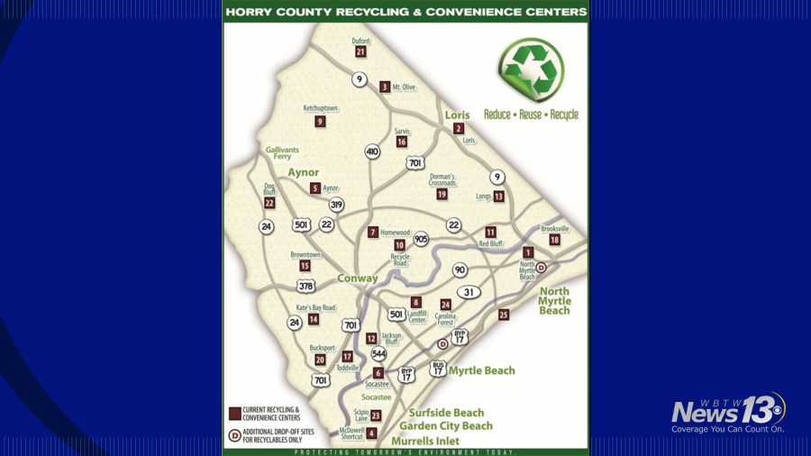Proposal would shorten Horry County recycling center hours