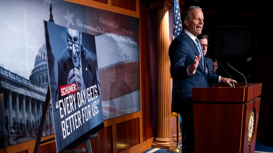 Senate GOP sets up single vote to reopen government Tuesday