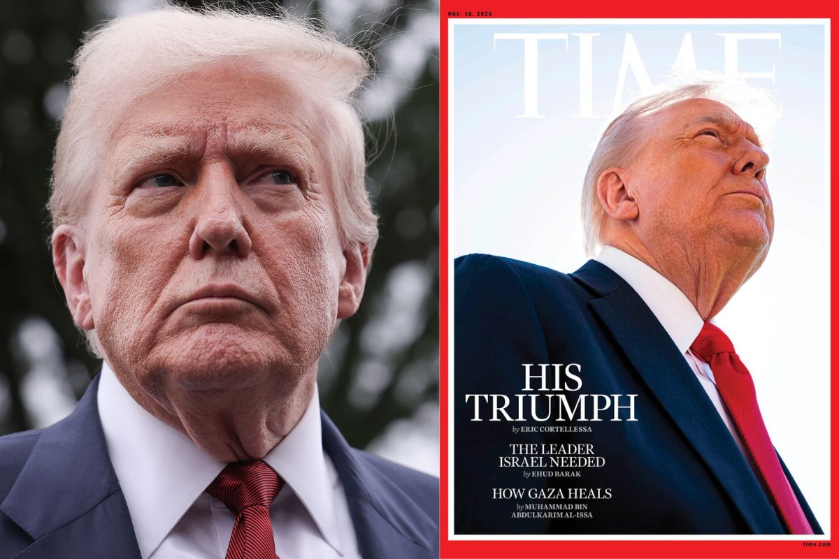 President Trump Slams Time Magazine For Unflattering Cover Photo